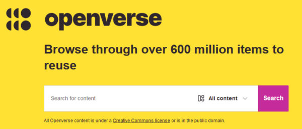 Finding Images Using Openverse – Graduate Center Website Services